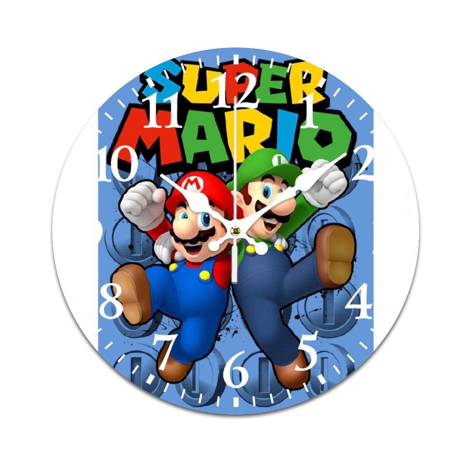 Super Mario wall clocks battery operated decorative 25cm/9.84in ...