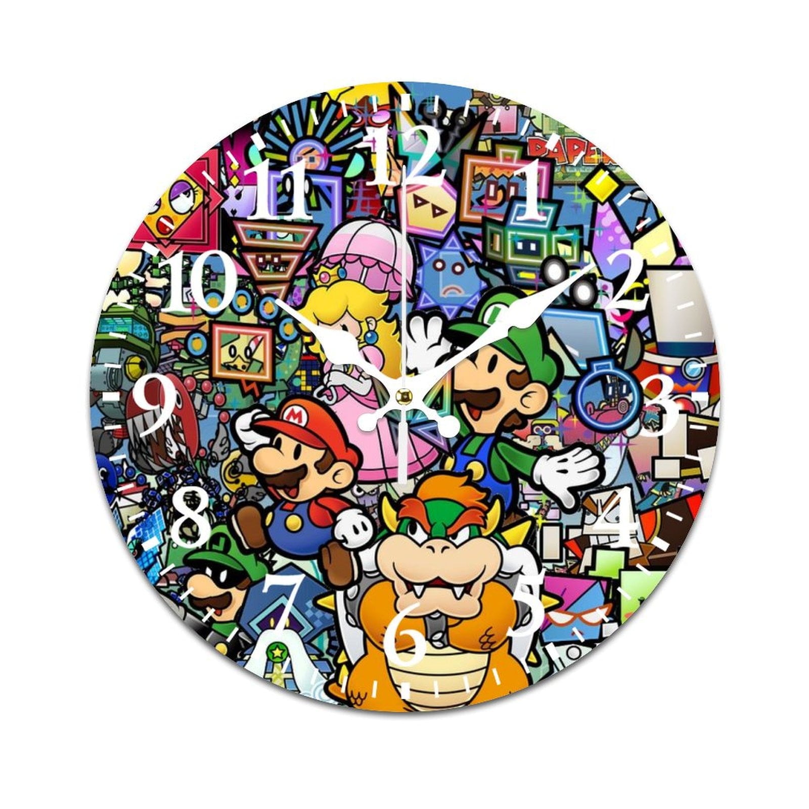 Super Mario wall clocks battery operated decorative 30cm/11.8in ...