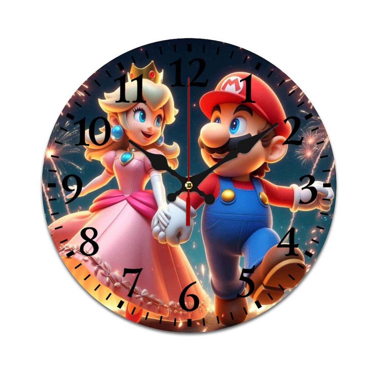 Super Mario wall clocks battery operated decorative 34cm/13.39in ...