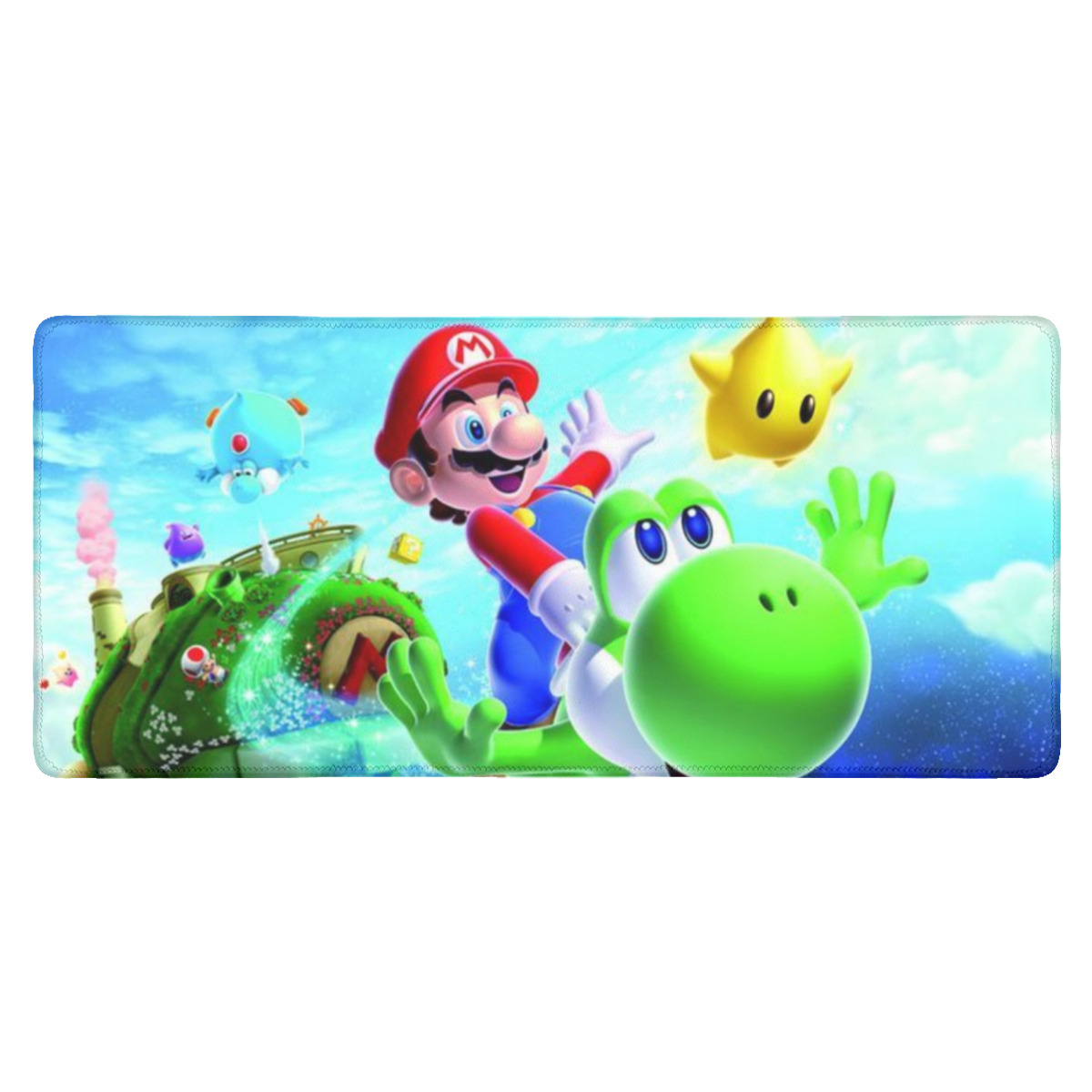 Super Mario35*16in Genshin Impact Comfortable Mouse Pad Gaming Mouse ...