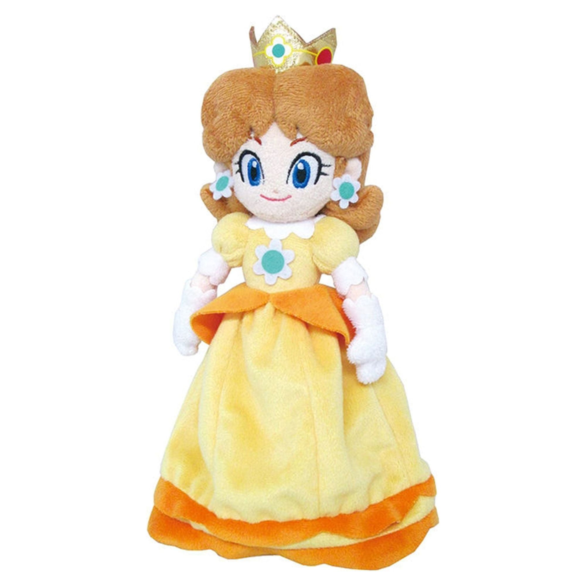 Super Maro Brothers Princess Daisy 10 Plush Doll - Walmart.com