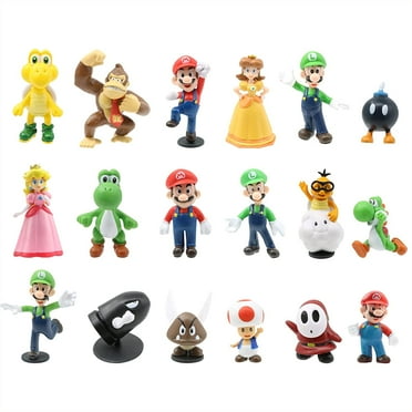 Super Mario Multi-Pack 3 Mario Figure Set - Walmart.com