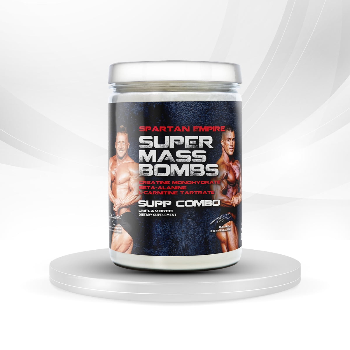 Super Mass Bombs Workout Muscle Builder with Creatine, Beta-Alanine, L ...