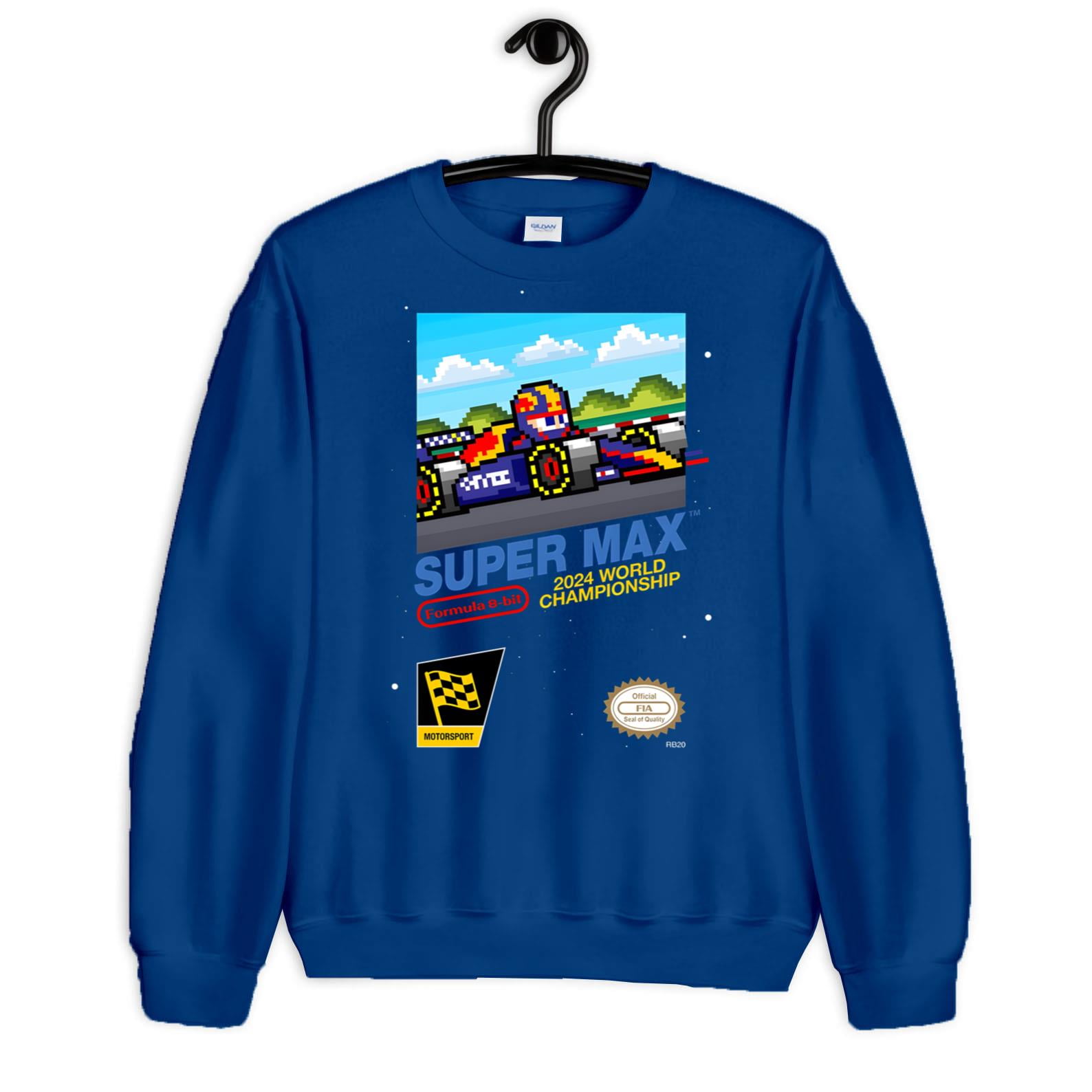 Super Max Verstappen Red Bull 2024 Formula 1 F1 Nintendo 8-bit Cap T ...