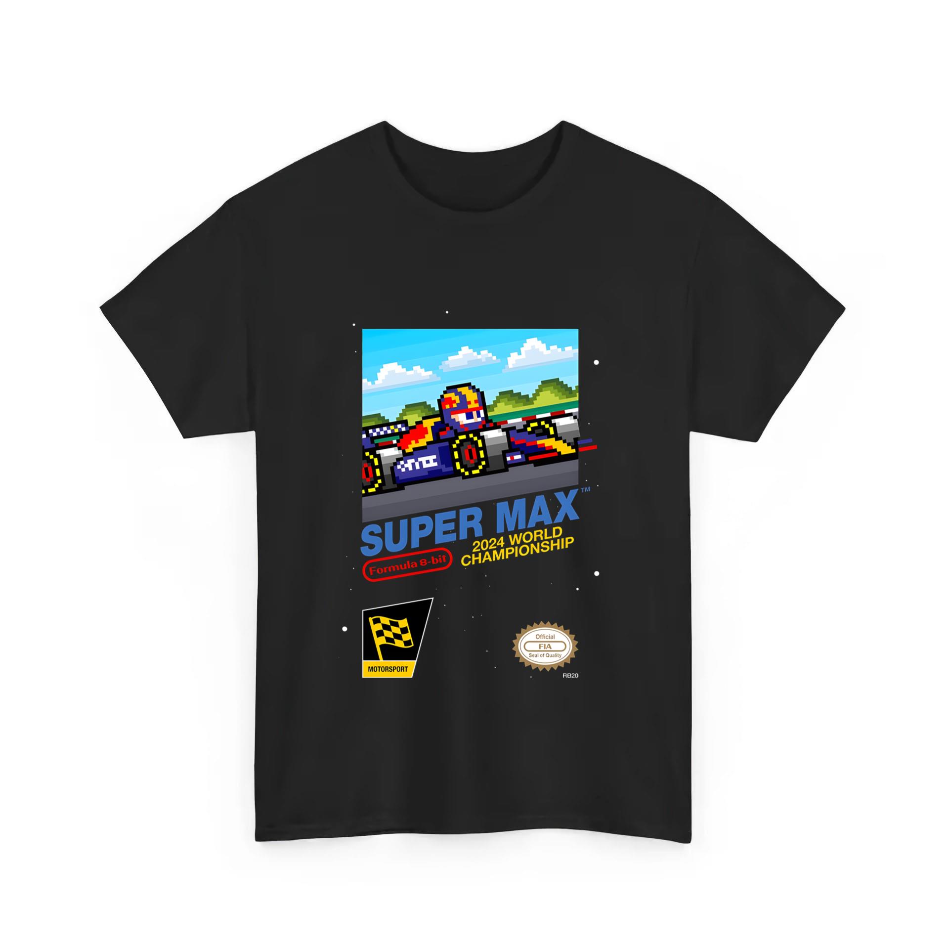 Super Max Verstappen Red Bull 2024 Formula 1 F1 Nintendo 8-bit Cap T ...