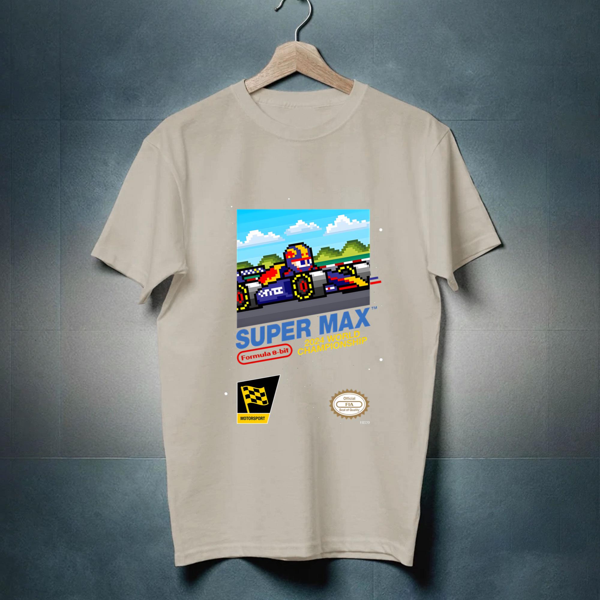 Super Max Verstappen Red Bull 2024 Formula 1 F1 Nintendo 8-bit Cap T ...