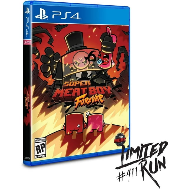 Super Meat Boy Forever - Limited Run #411 - PlayStation 4 - Walmart.com