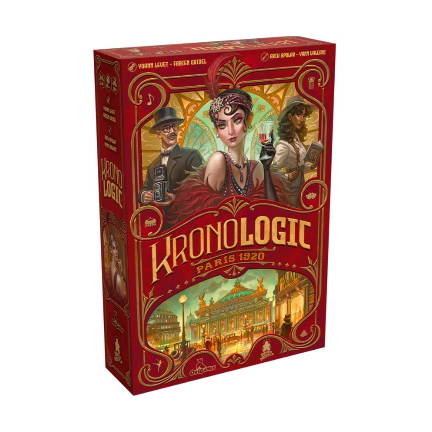 Super Meeple Kronologic - Paris 1920 New - Walmart.com