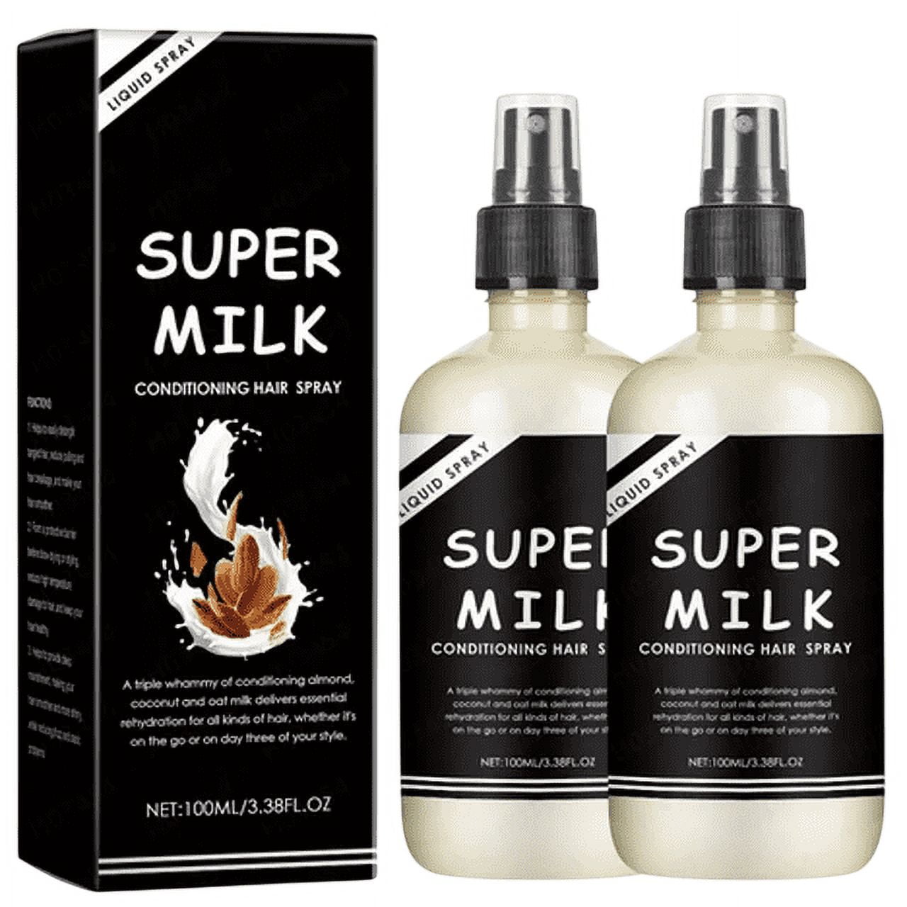 Super Milk Conditioning Hair Primer, Hair Milk Leave-In Conditioner ...