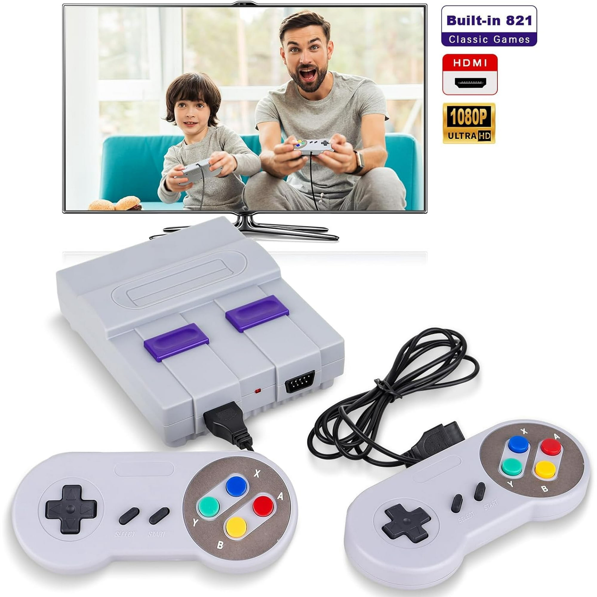 Super Mini Classic Video Game Console TV Game Player Built - Walmart.com