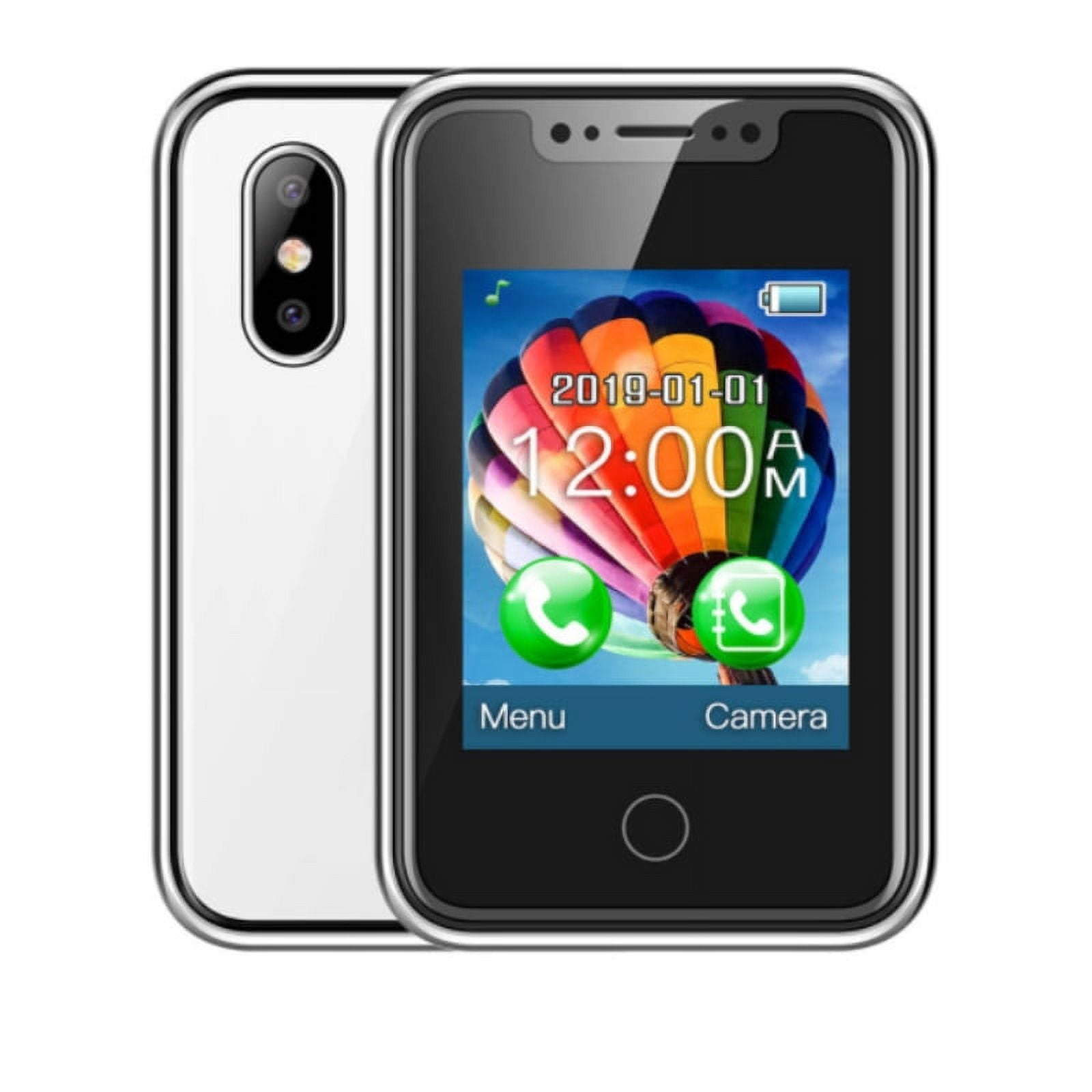 Super Mini Phone 1.77 inch Touch Display 350mAh Battery Bluetooth Dial ...