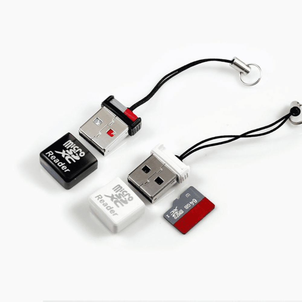 Super Mini USB 2.0 Micro SD Card Flash TF Memory Card Reader Adapter ...