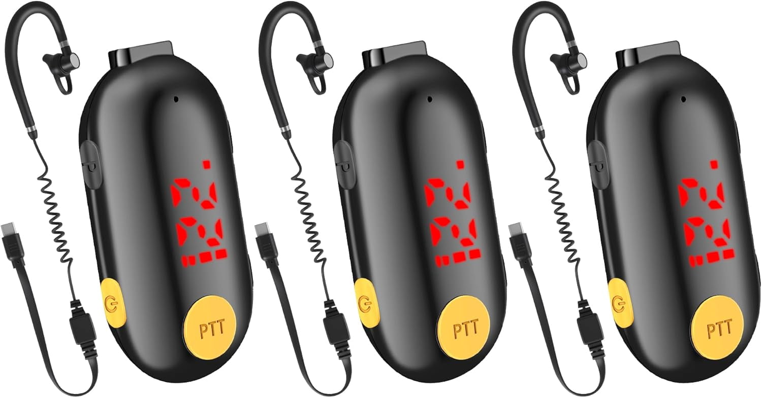 Super Mini Walkie Talkies, Portable Two-Way Radios for Restaurants ...