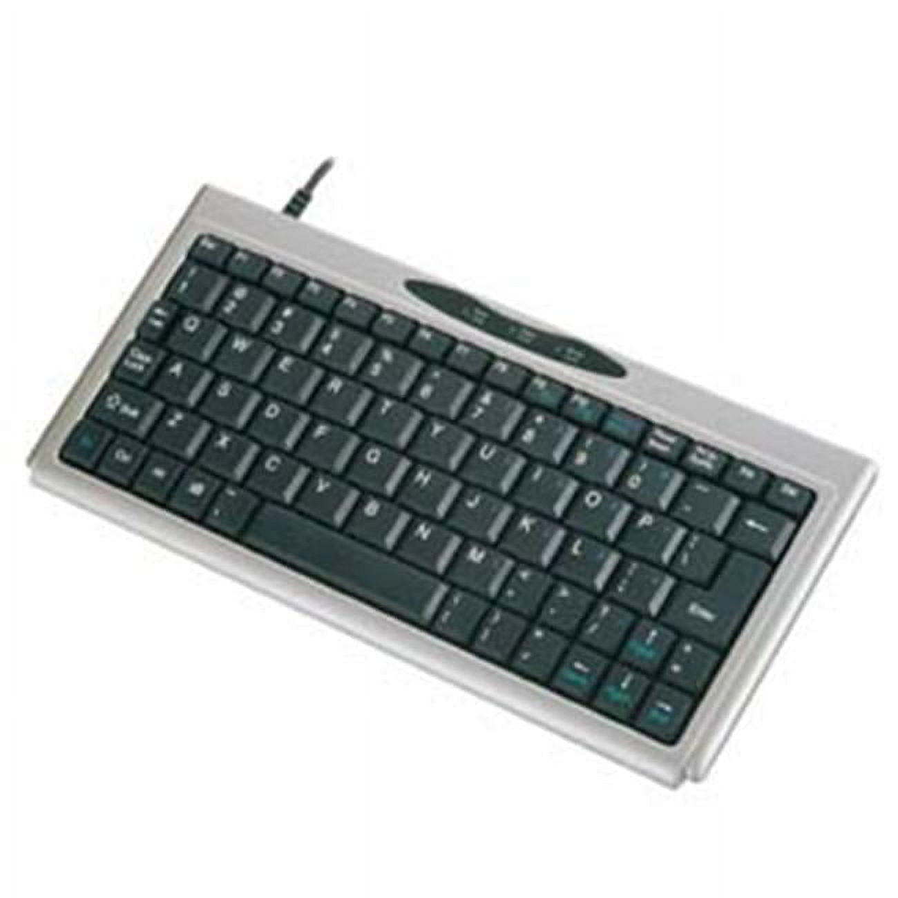 Super Mini keyboard 77 Keys Black Silver USB - Walmart.com
