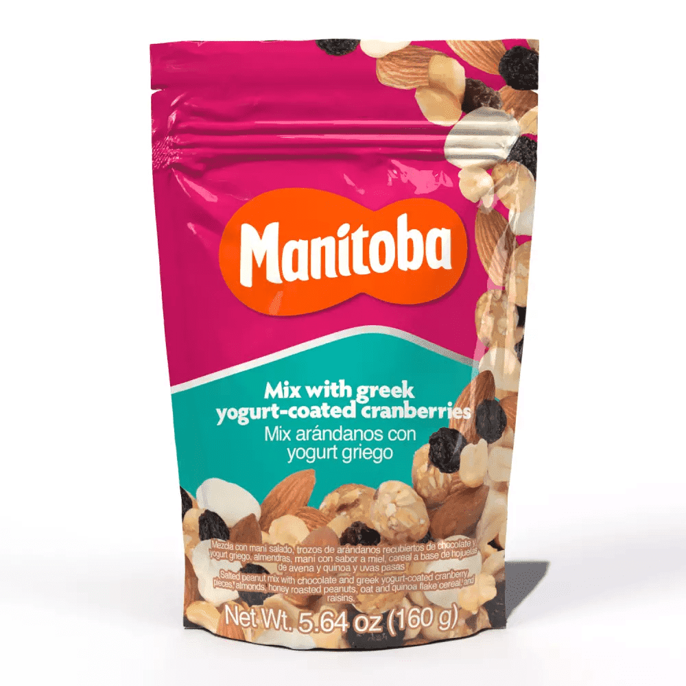 Manitoba Super Mix Nuts And Cranberries With Greek Yogurt 5.64 Oz ...
