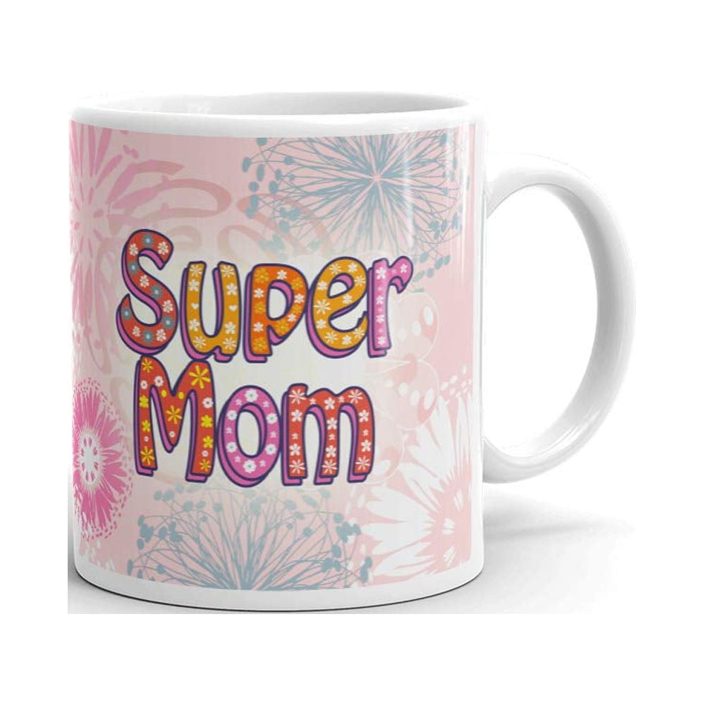 Super Mom Coffee Tea Ceramic Mug Office Work Cup Gift 11 oz - Walmart.com