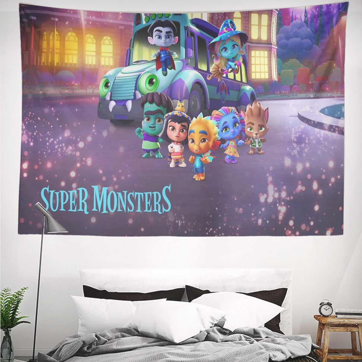 Super Monster Tapestry Gift Wall Hanging Backdrop for Room Bedroom ...