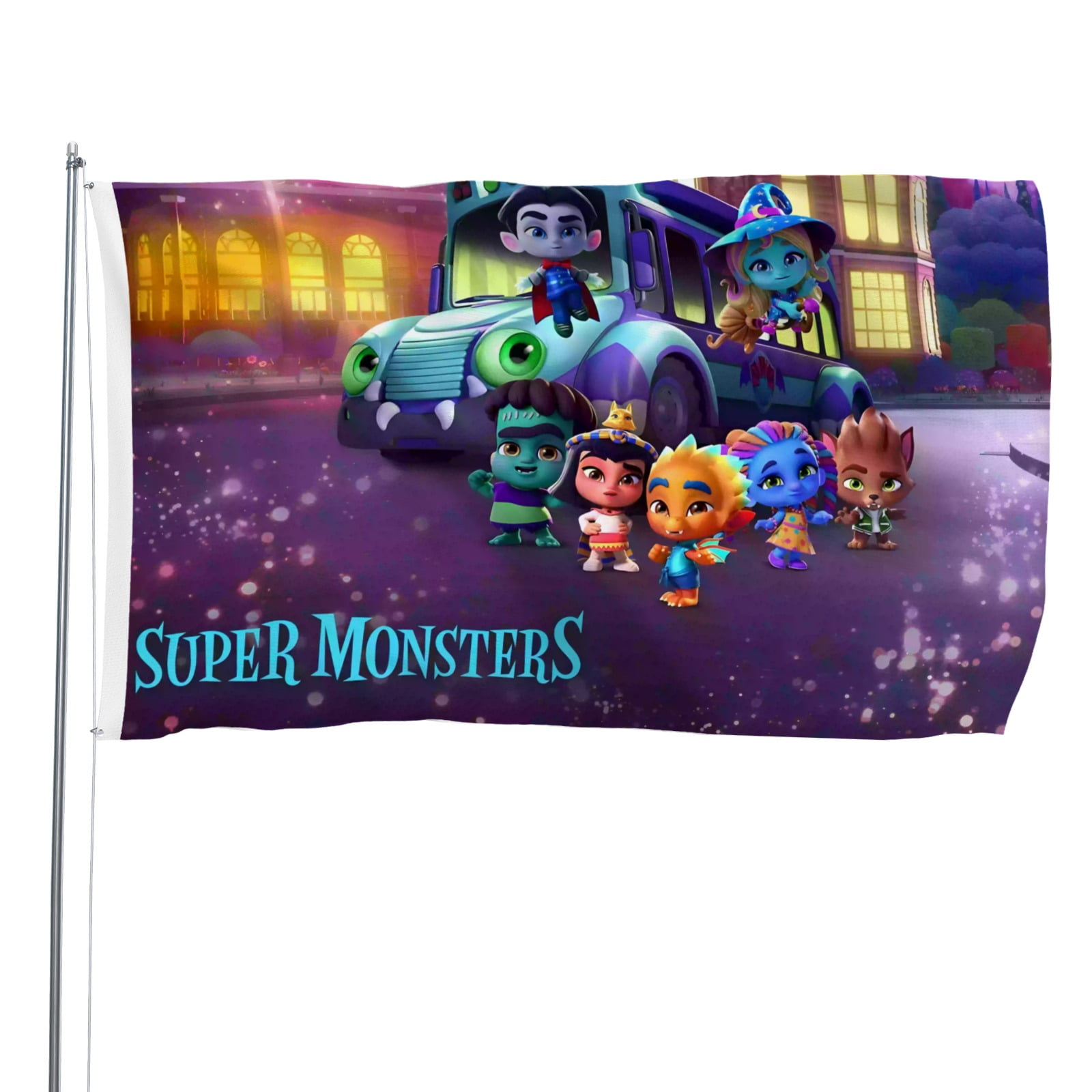 Super Monsters-themed Printed Flag Perfect gift for fans, friends, and ...