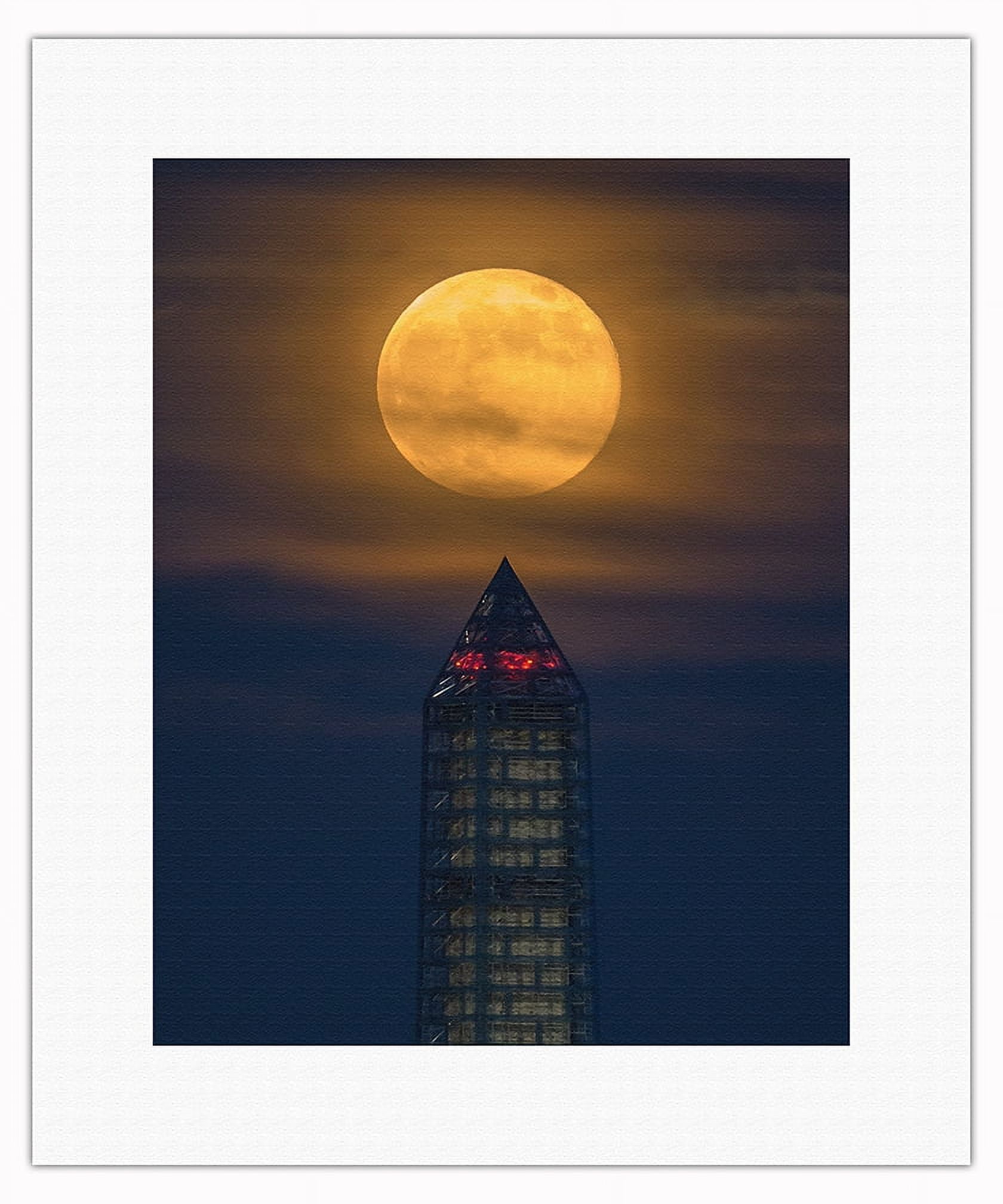 Super Moon Over the Washington Monument June 23, 2013 - NASA Color ...
