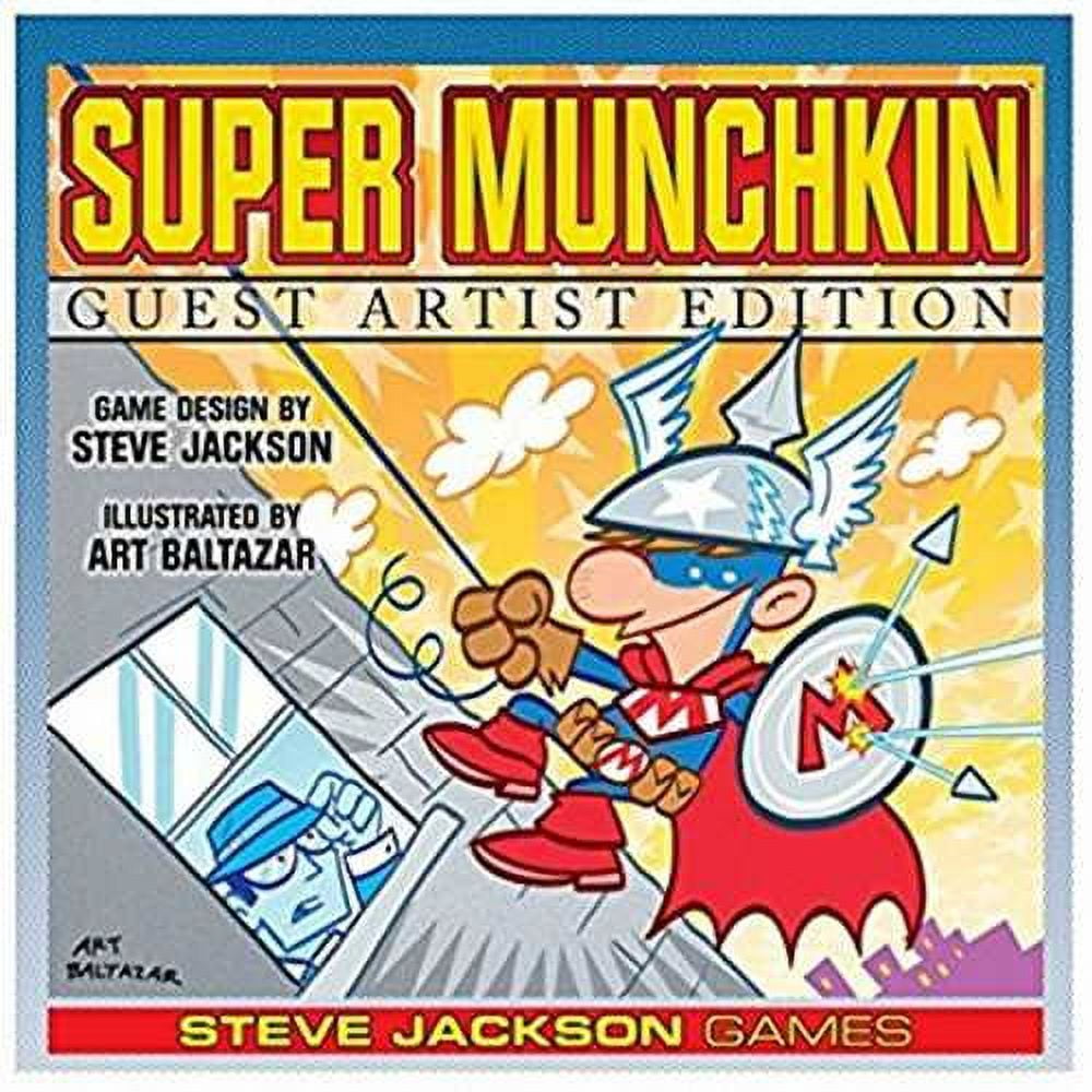 Jackson Games Super Munchkin Card Game - 3-6 Players, Ages 10 ...