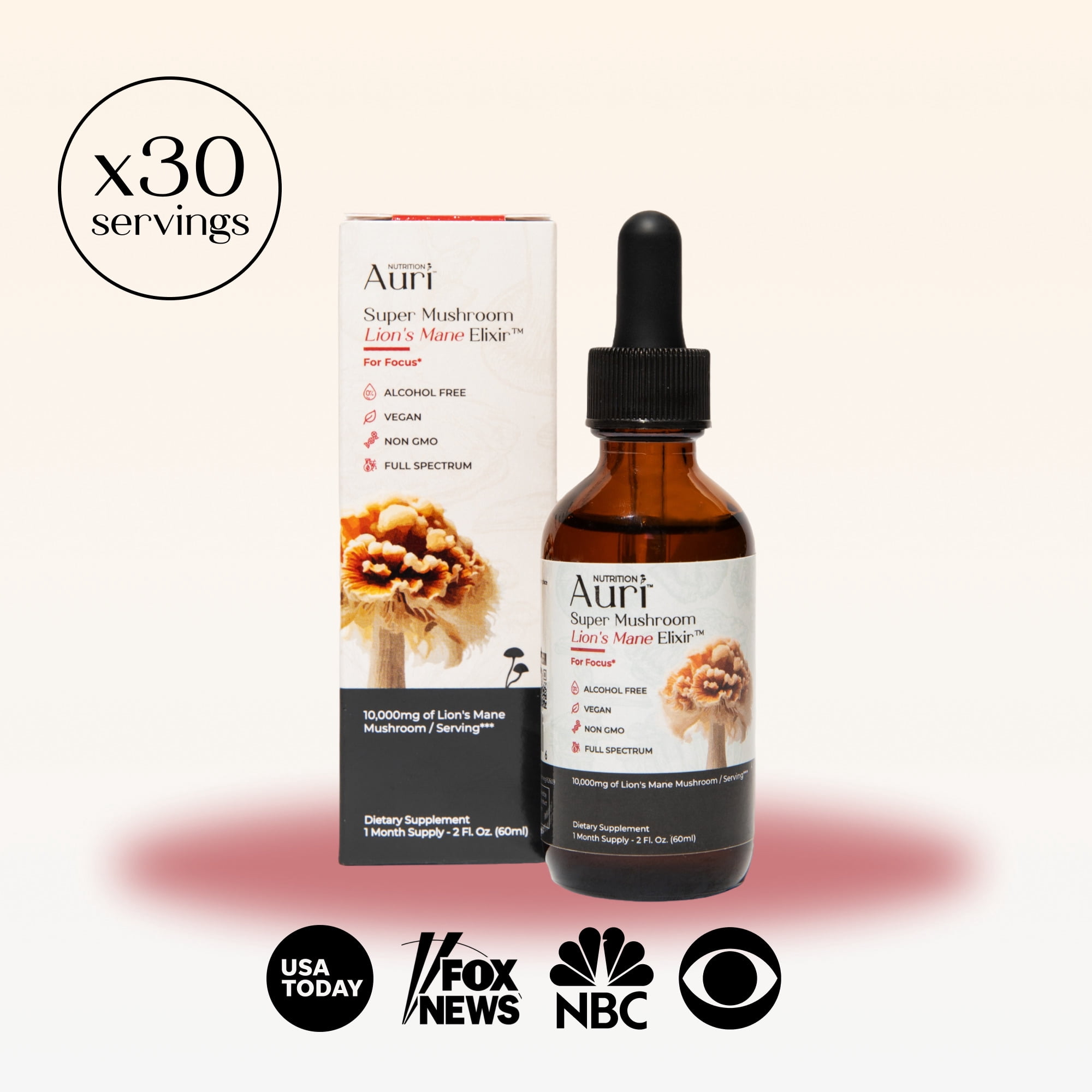 Super Mushroom Lion's Mane Elixir™ - Walmart.com