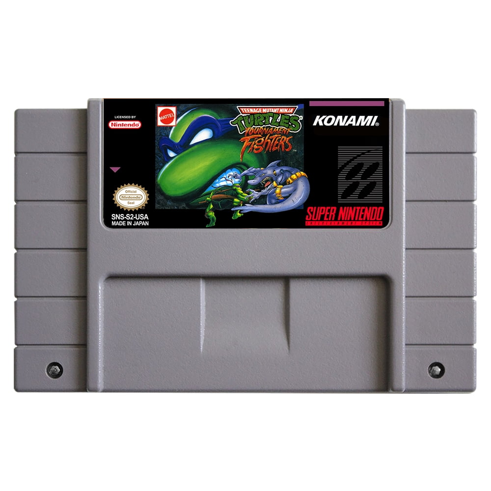Super NES - TMNT - Tournament Fighters Game Cartridge for SNES -16 Bit ...