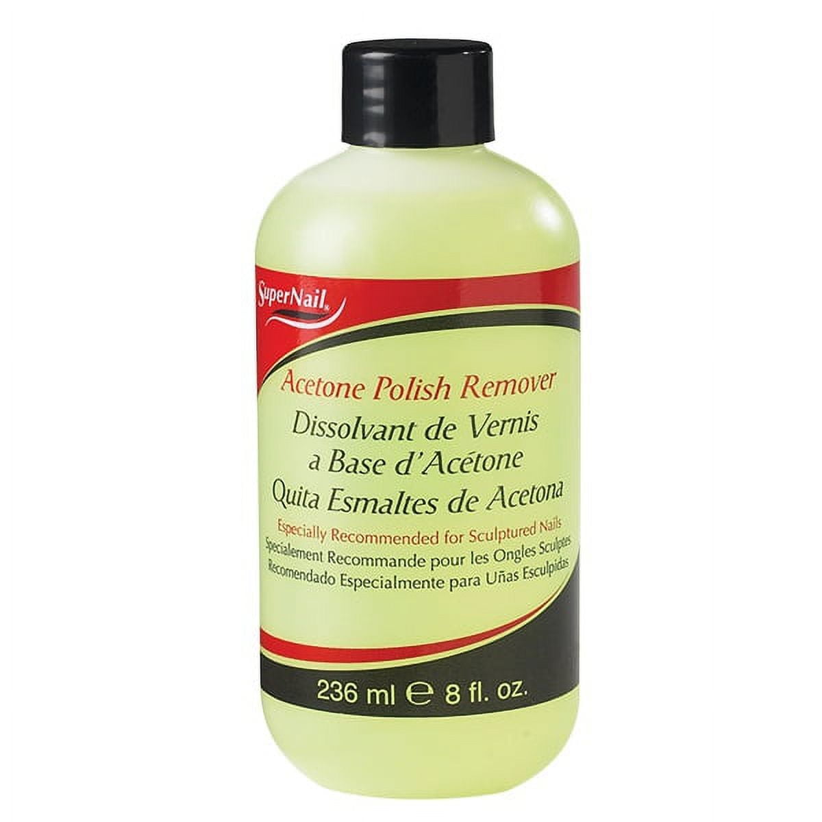 Super Nail Acetone Polish Remover 8 Oz.,Pack of 3 - Walmart.com