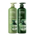Super Nature Potent Aloe Moisturizing Shampoo and Conditioner, Gentle ...