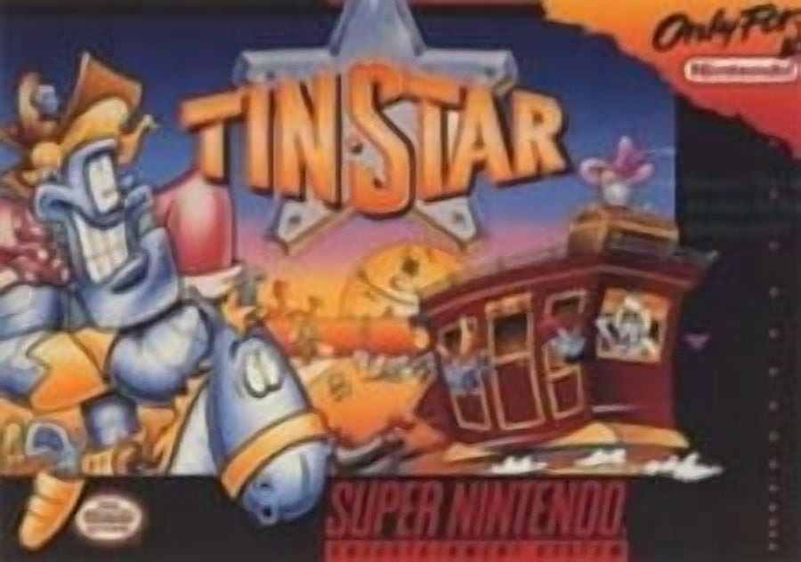 Super Nintendo Tin Star - SNES Tin Star - Game Only - Walmart.com