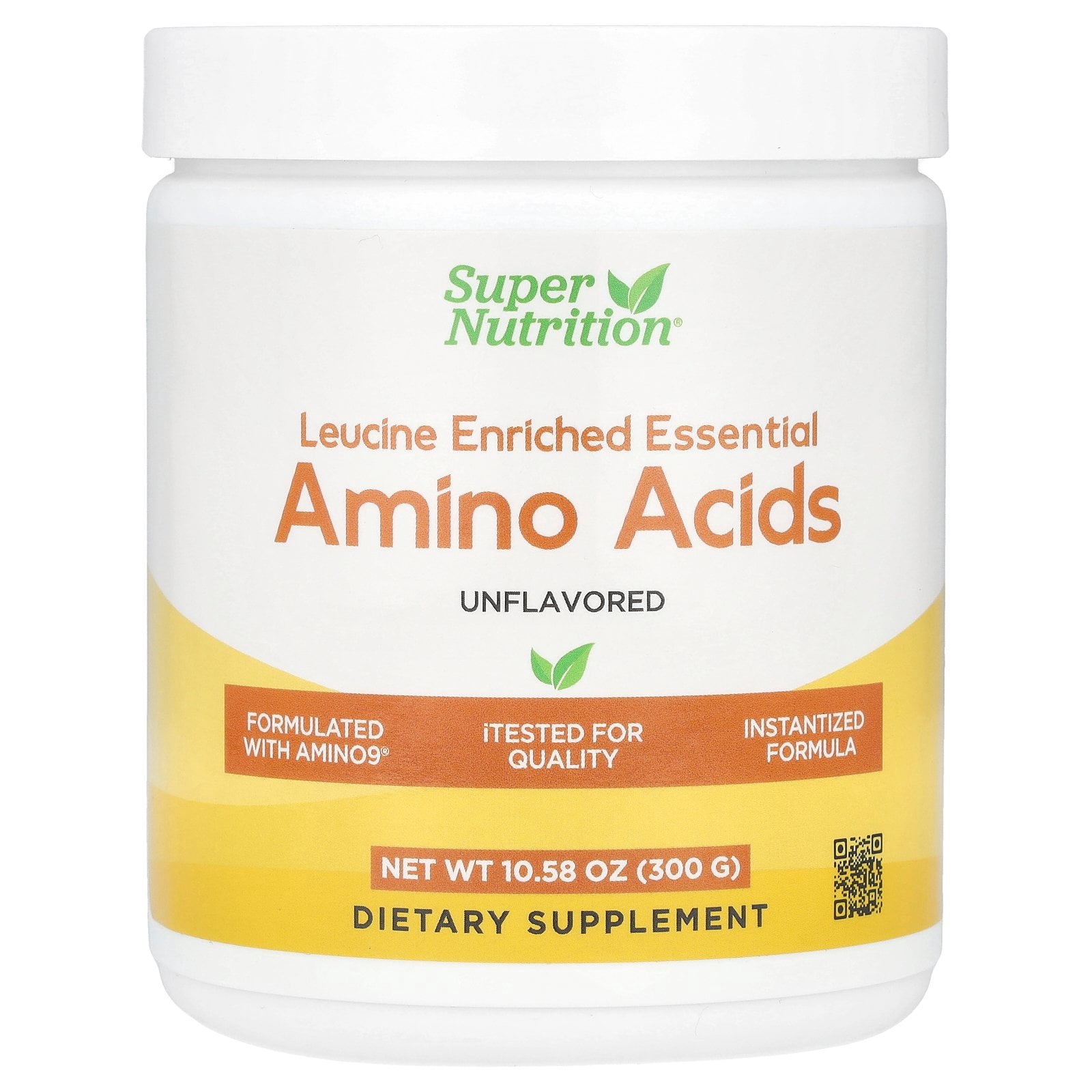 Super Nutrition Leucine Enriched Essential Amino Acids with L-Leucine ...