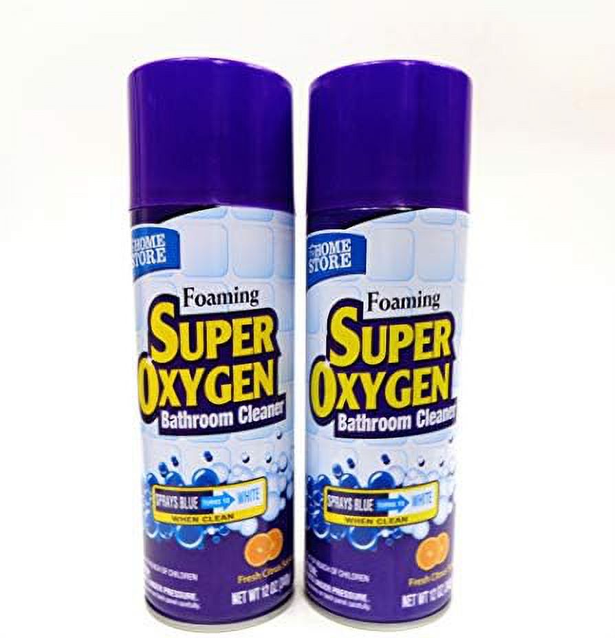 Super Oxygen Foam Bathroom Cleaner - Walmart.com