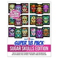 Stuff2Color Sugar Skulls Edition 8"x10" 18 Pack Fuzzy Velvet Coloring ...