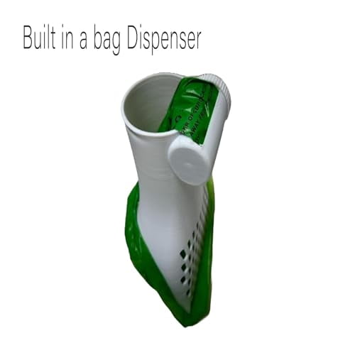 Super Pooper Scooper with bag attachment - Easy to use Size Portable ...