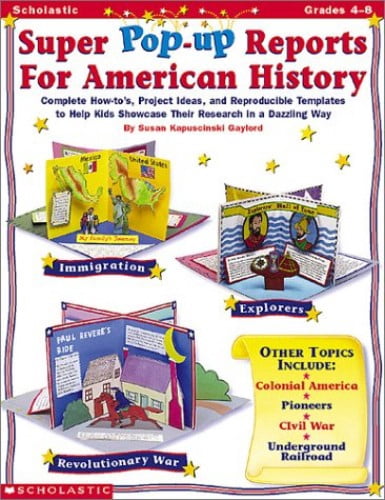 Pre-Owned Super Pop-Up Reports for American History: Complete How-To's ...