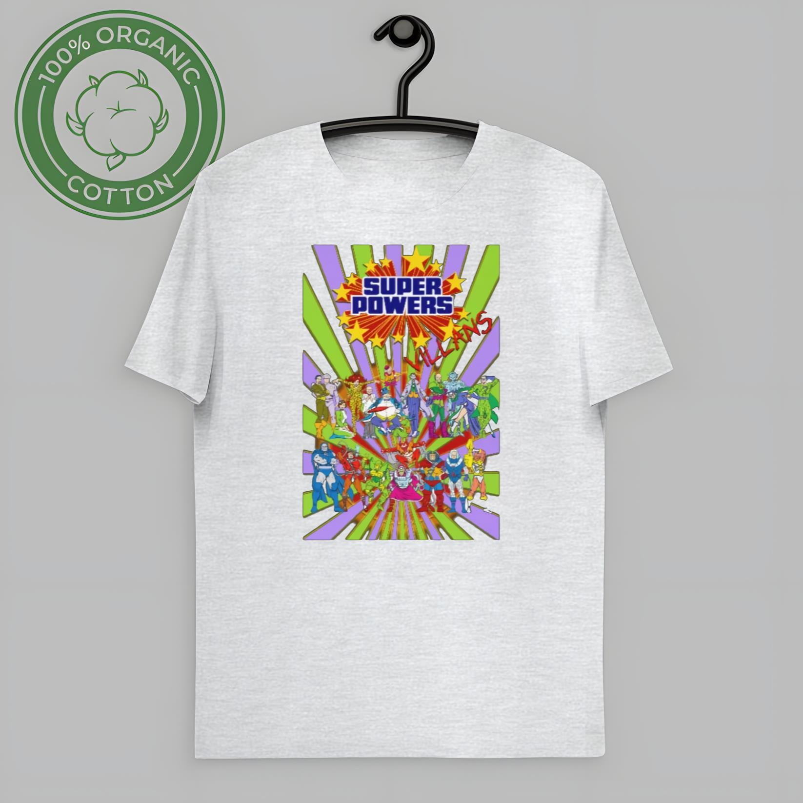 Super Powers Justice Heroes vs. Villains Shirt - Walmart.com