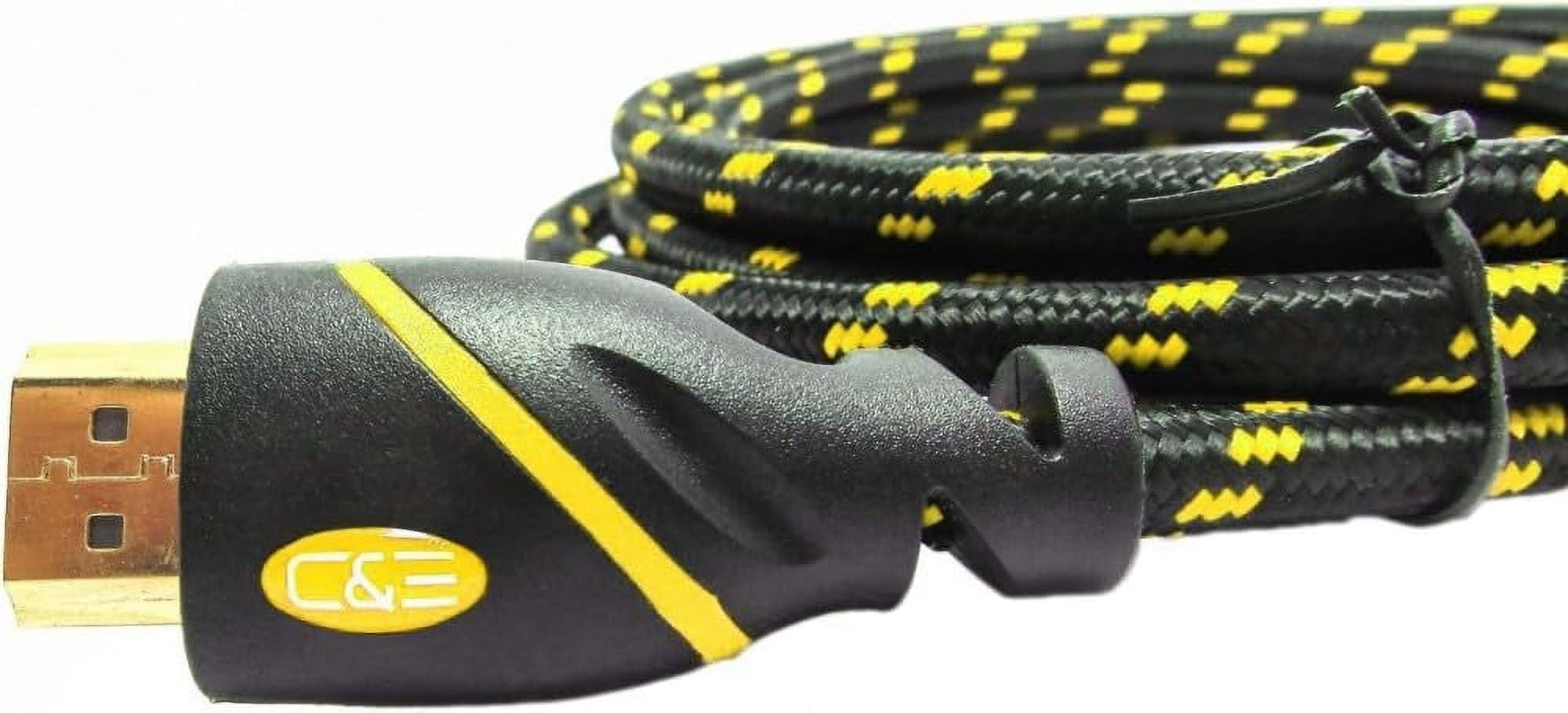 Super Premium 3ft (1M) HDMI Cable 1.4v Supports Ethernet, 3D& Audio ...