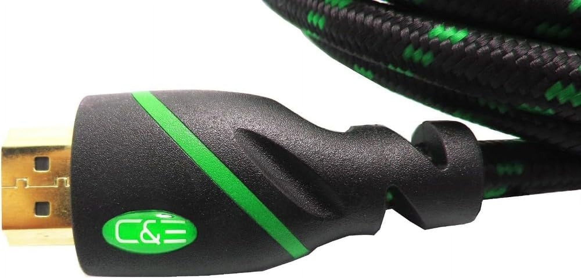 Super Premium 6ft (1.8M) HDMI Cable 1.4v Supports Ethernet, 3D& Audio ...