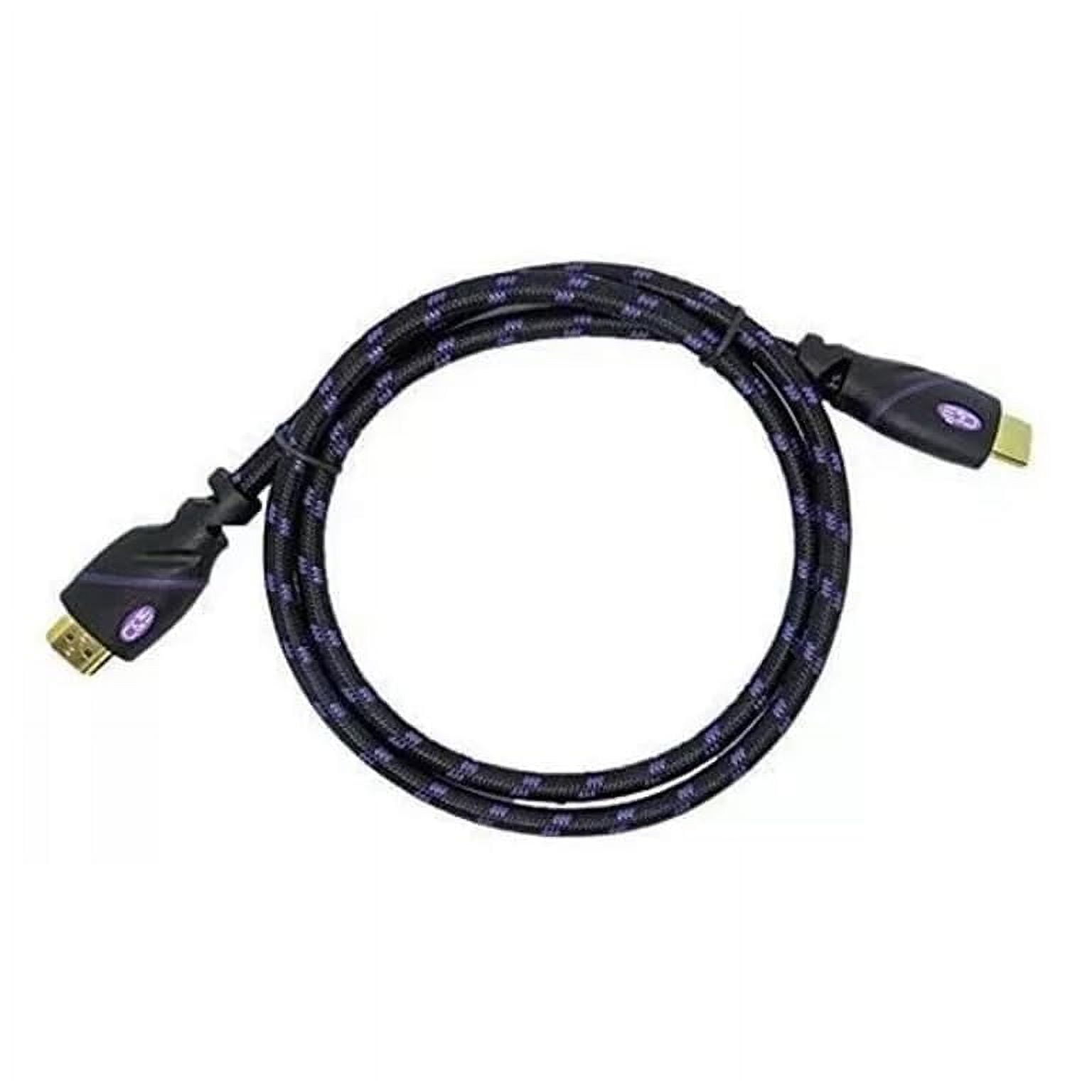 Super Premium 6ft (1.8M) HDMI Cable 1.4v Supports Ethernet, 3D& Audio ...