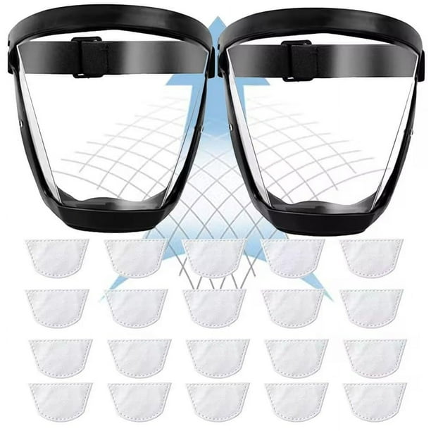 Super Protective Face Shield Anti-Fog Full Face High-Definition ...