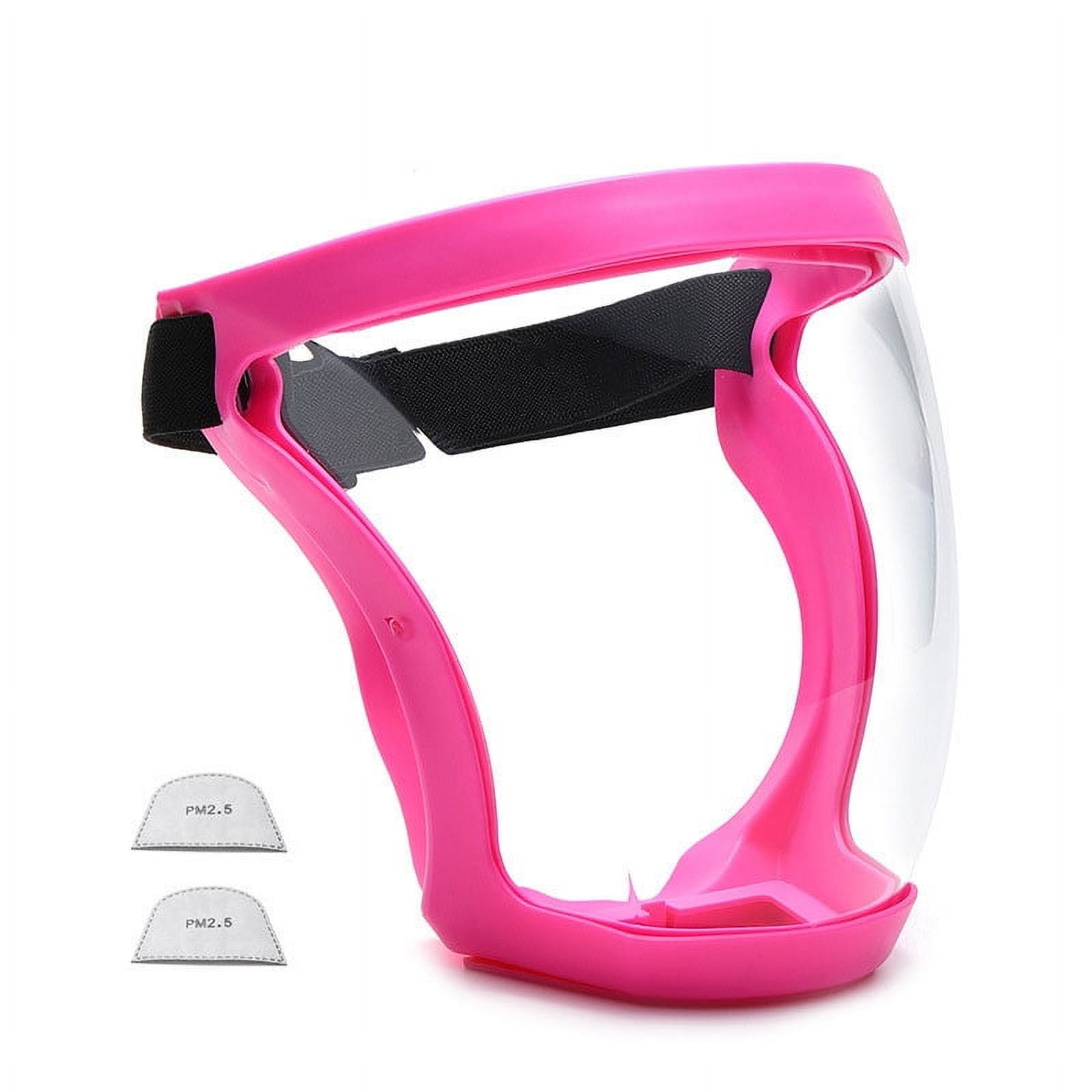 Super Protective Face Shield, HD Clear Mask, Full Face Safety Shield ...