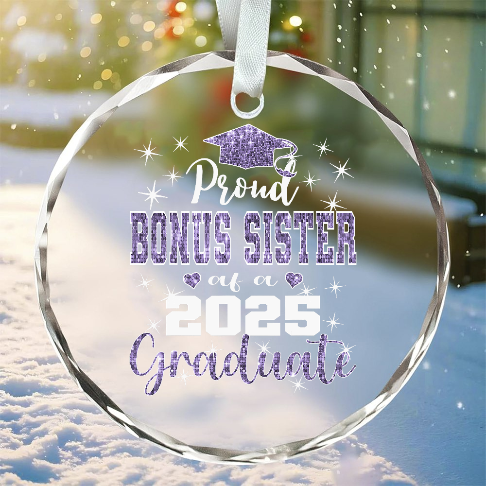 Super Proud Bonus Sister of 2025 Graduate Graduation Family (1 ...