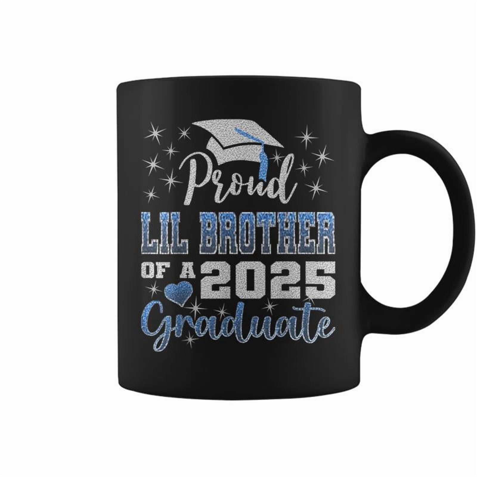 Super Proud Little Brother Of 2025 Graduate Awesome Family C - Walmart.com
