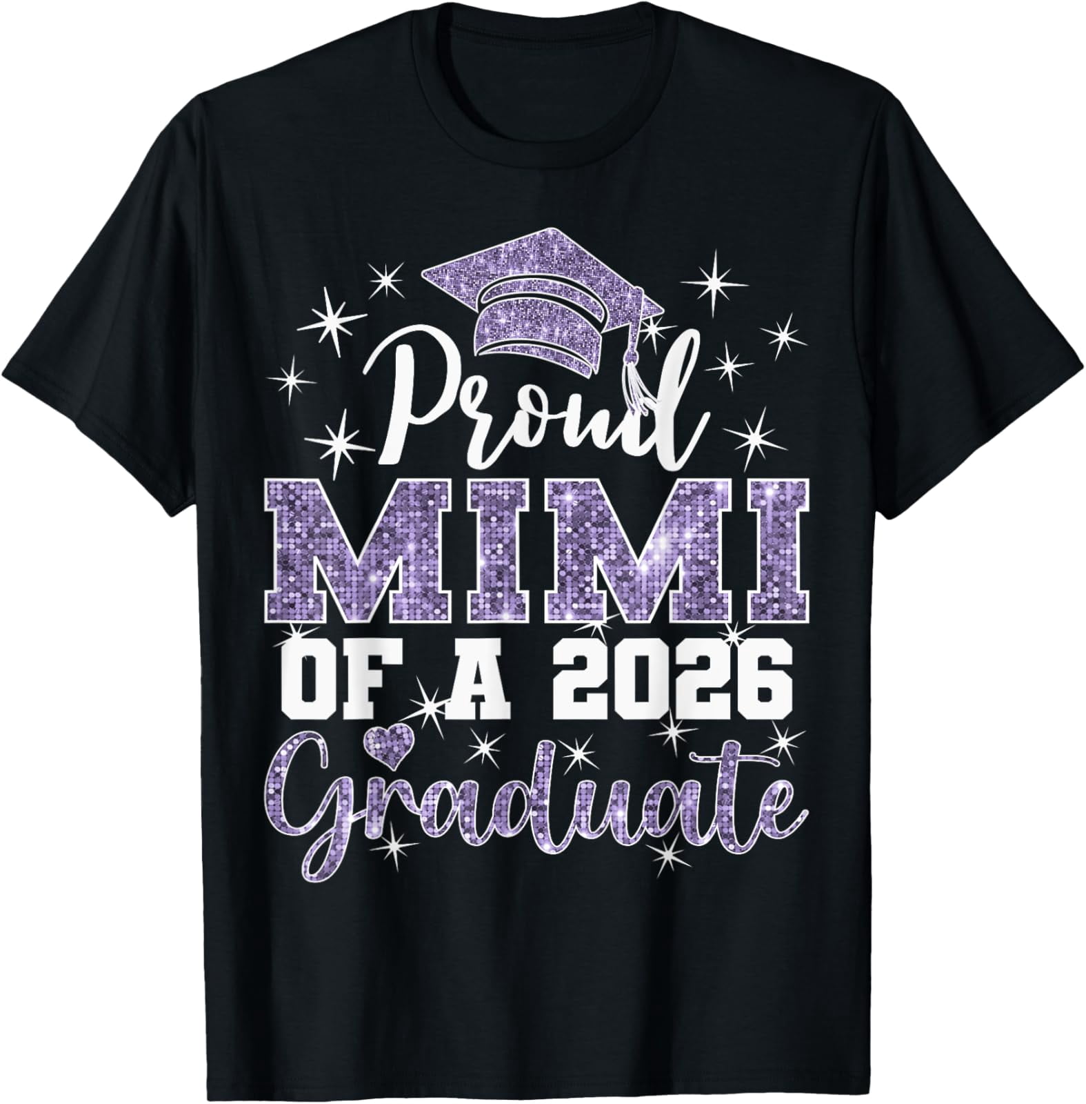 Super Proud Mimi Of 2026 Graduate Senior Graduation Family T-Shirt V2 ...