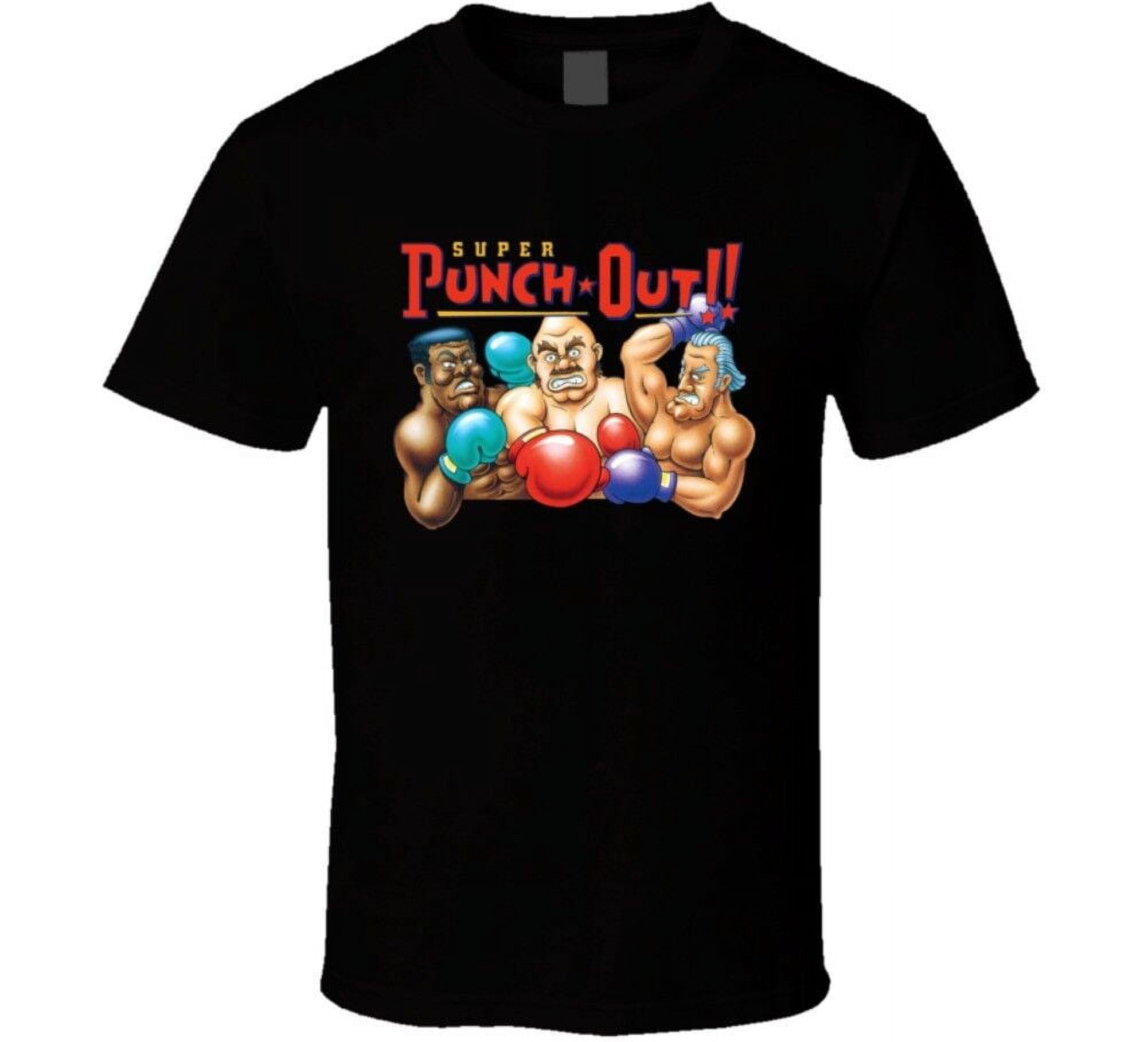 Super Punch Out Boxing Snes Video Game T Shirt - Walmart.com