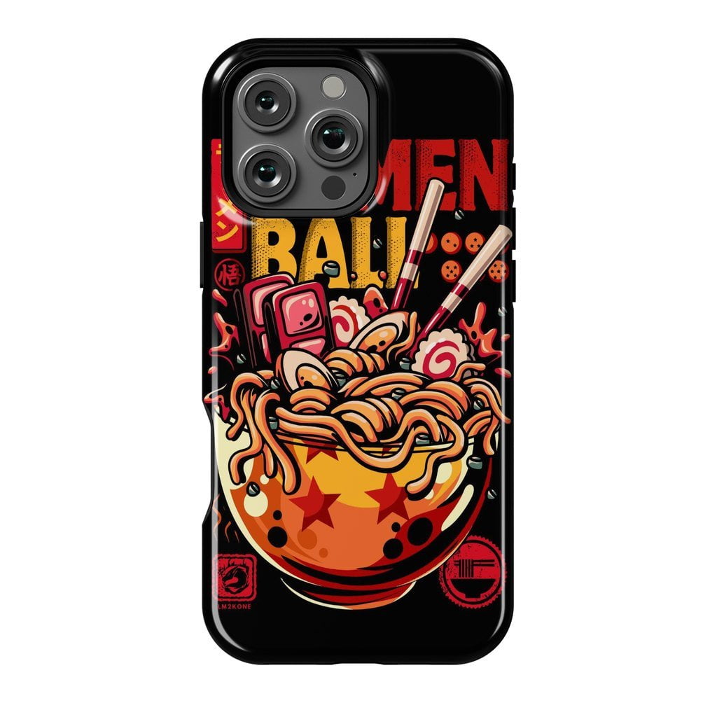 Super Ramen Ball Phone Case for iPhone 16 15 14 13 12 11 Pro Max ...
