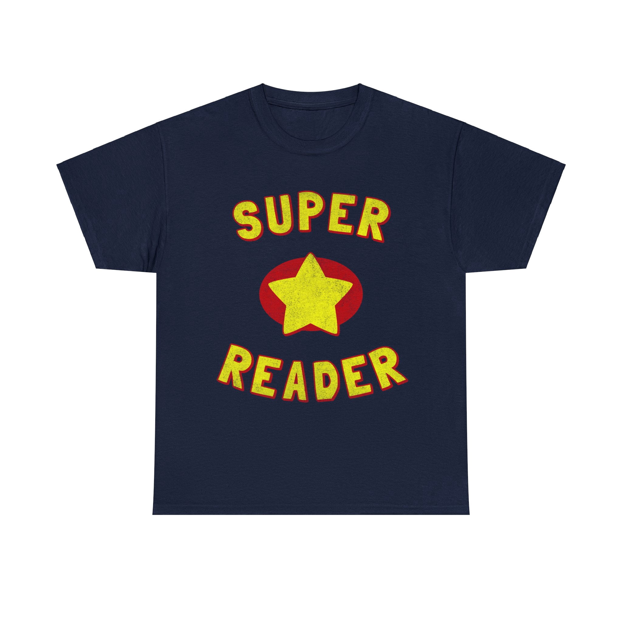 Super Reader Retro Unisex Graphic Tee Shirt, Sizes S-5XL - Walmart.com