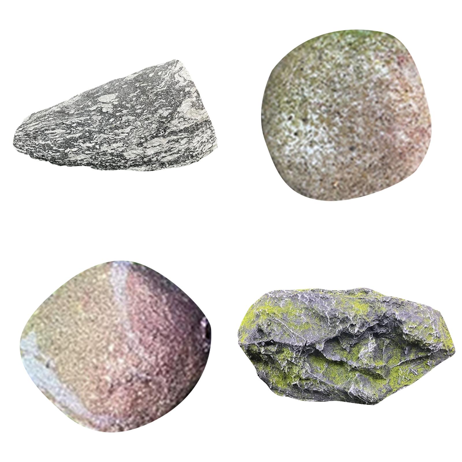 Super Realistic Fake Rocks Decor - Lightweight Artificial Stones for ...
