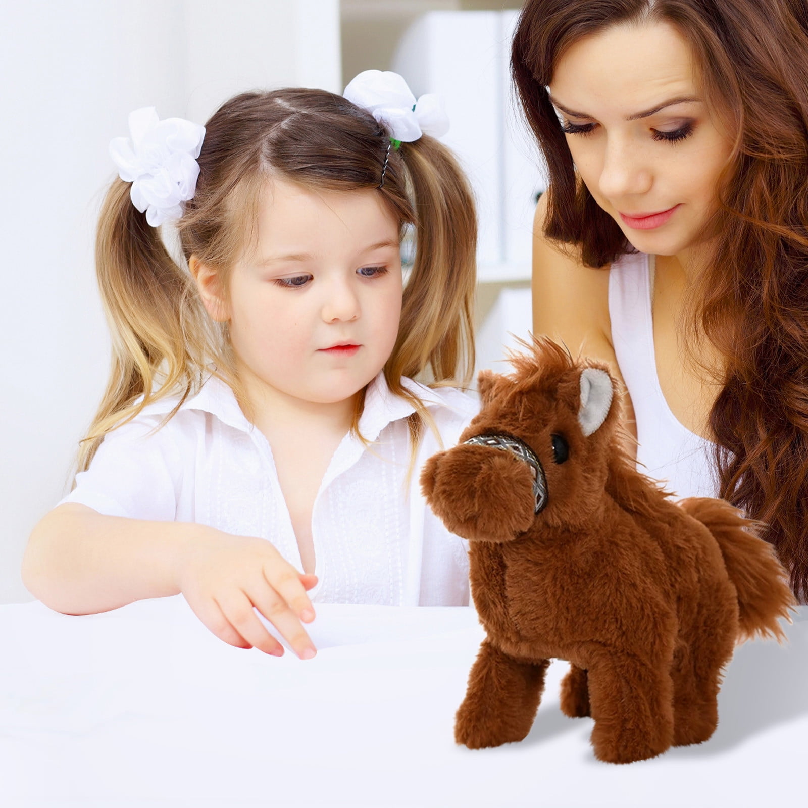 Super Realistic Plush Ai Robot Pony, My Realistic Robot Pet Toy - That ...