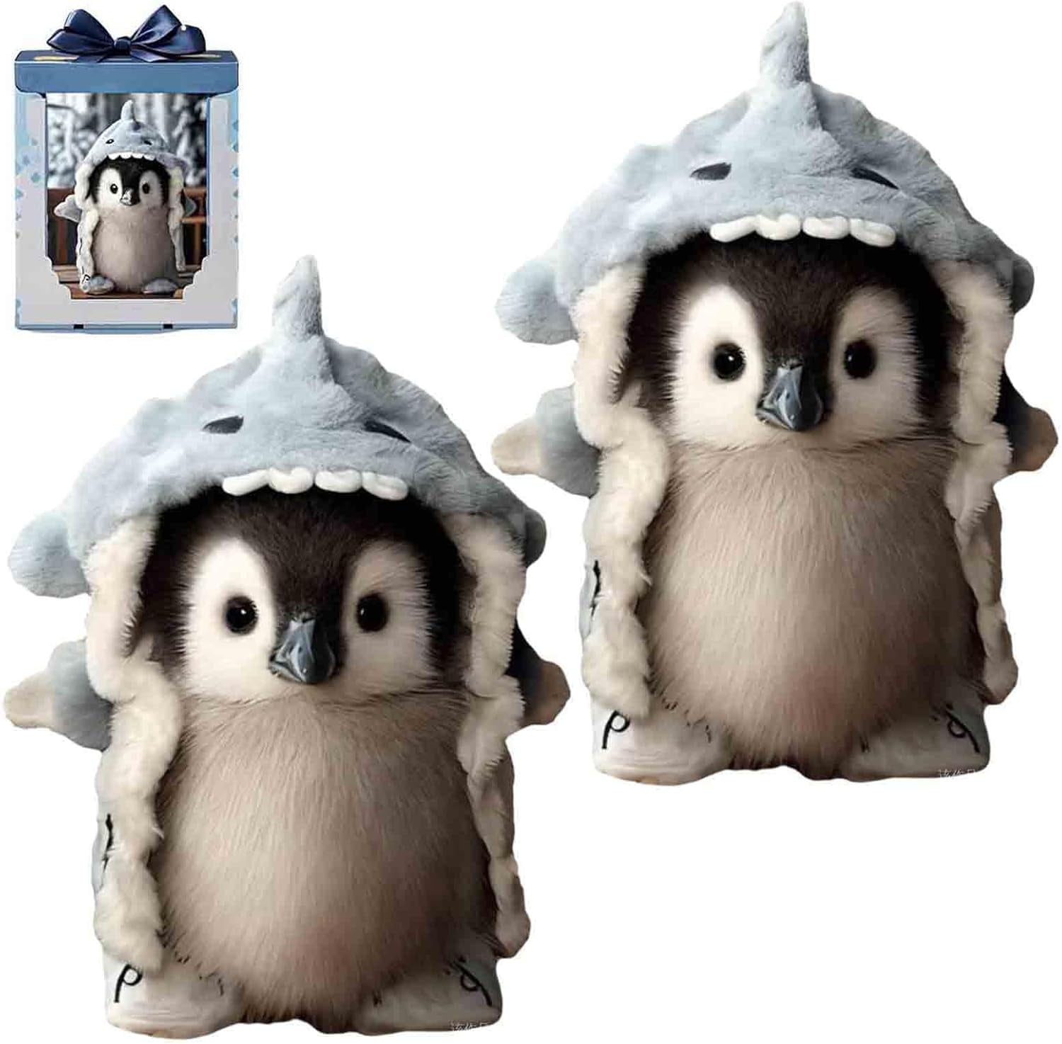 Super Realistic Plush Robot Penguin, Cresolix My Realistic Robot ...