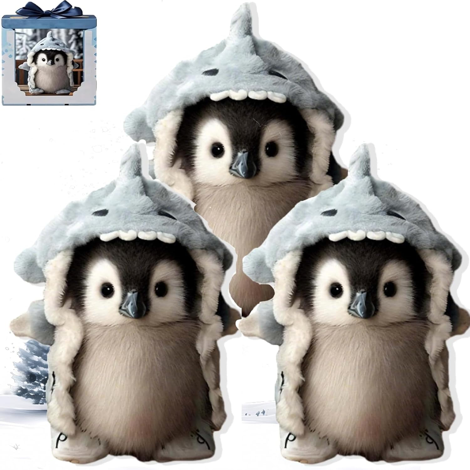 Super Realistic Plush Robot Penguin, Photorealistic Penguin, My ...